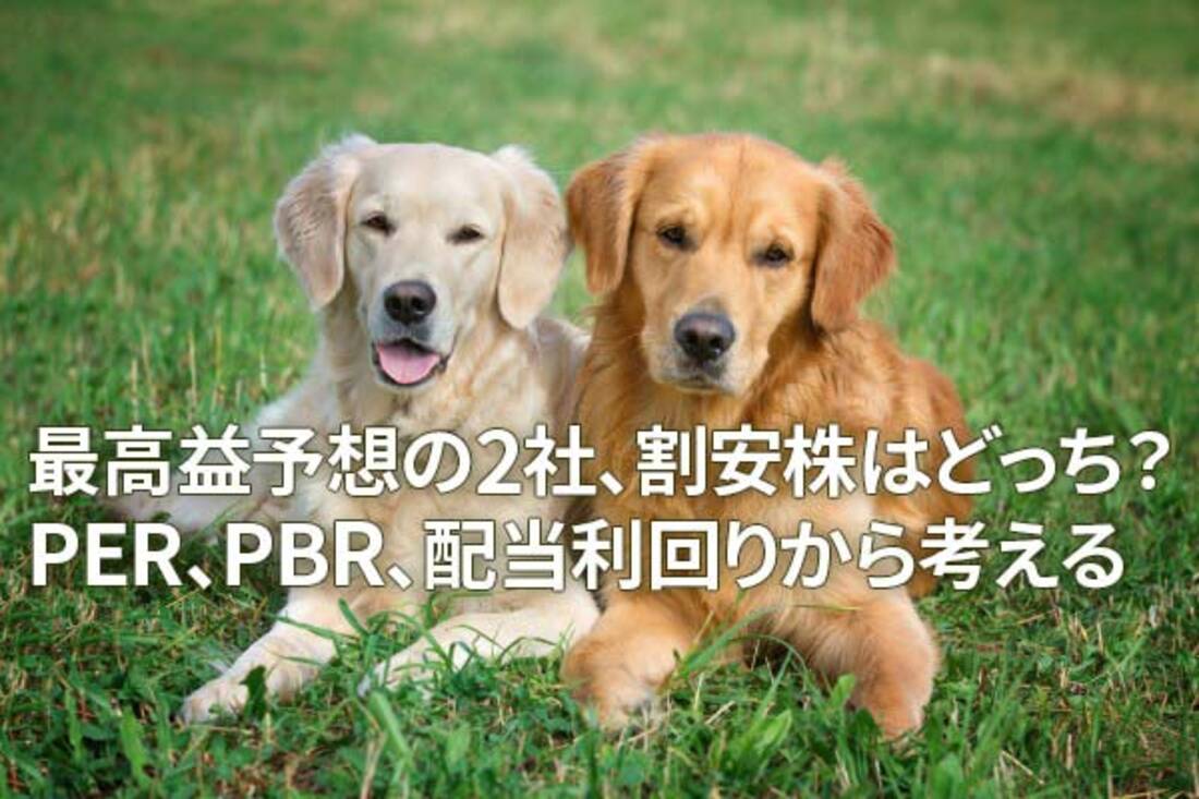 最高益予想の2社、割安株はどっち？PER、PBR、配当利回りから考える | トウシル 楽天証券の投資情報メディア